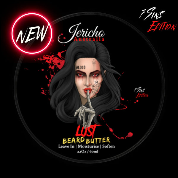 Jericho Beard Butter Lust 60ml 7 Sins Edition - The Pomade Shop