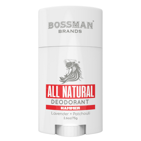 Bossman All Natural Deodorant Hammer 75g - The Pomade Shop