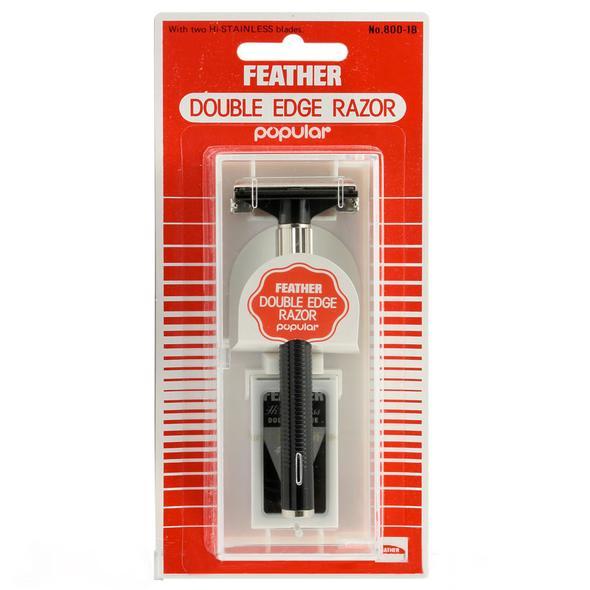 FEATHER Double Edge Razor Popular - The Pomade Shop